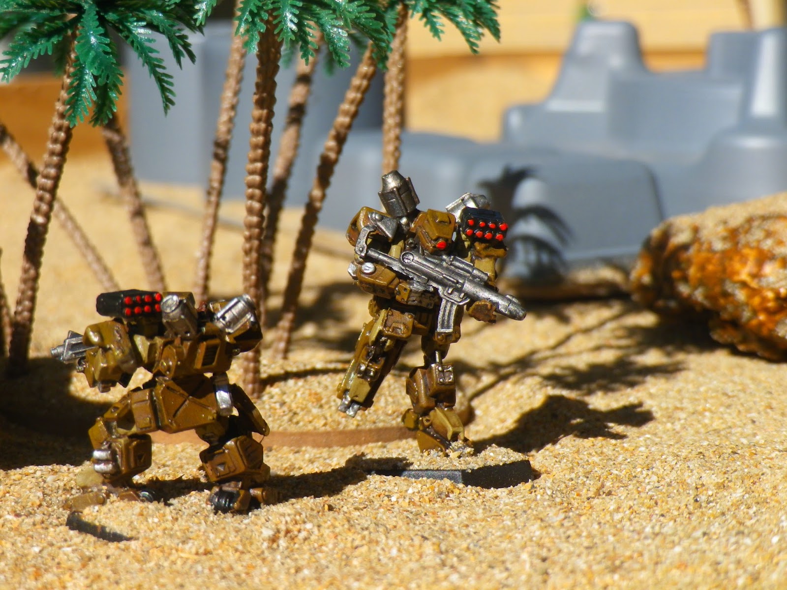 Delta Vector: Heavy Gear Miniatures - the ultimate DIY metal minis?